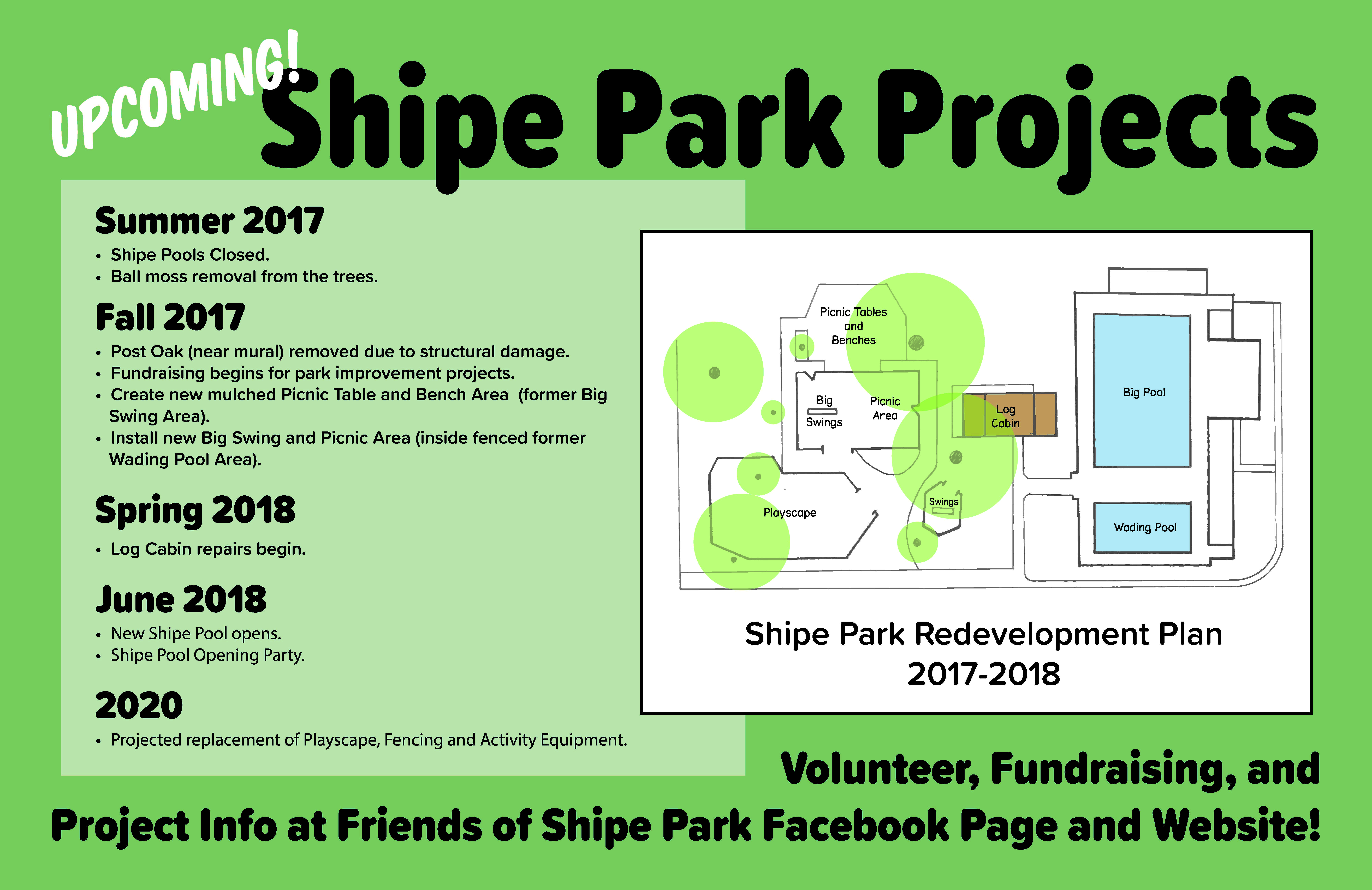 Shipe Park Improvements Coming Soon! | Friends of Shipe Park